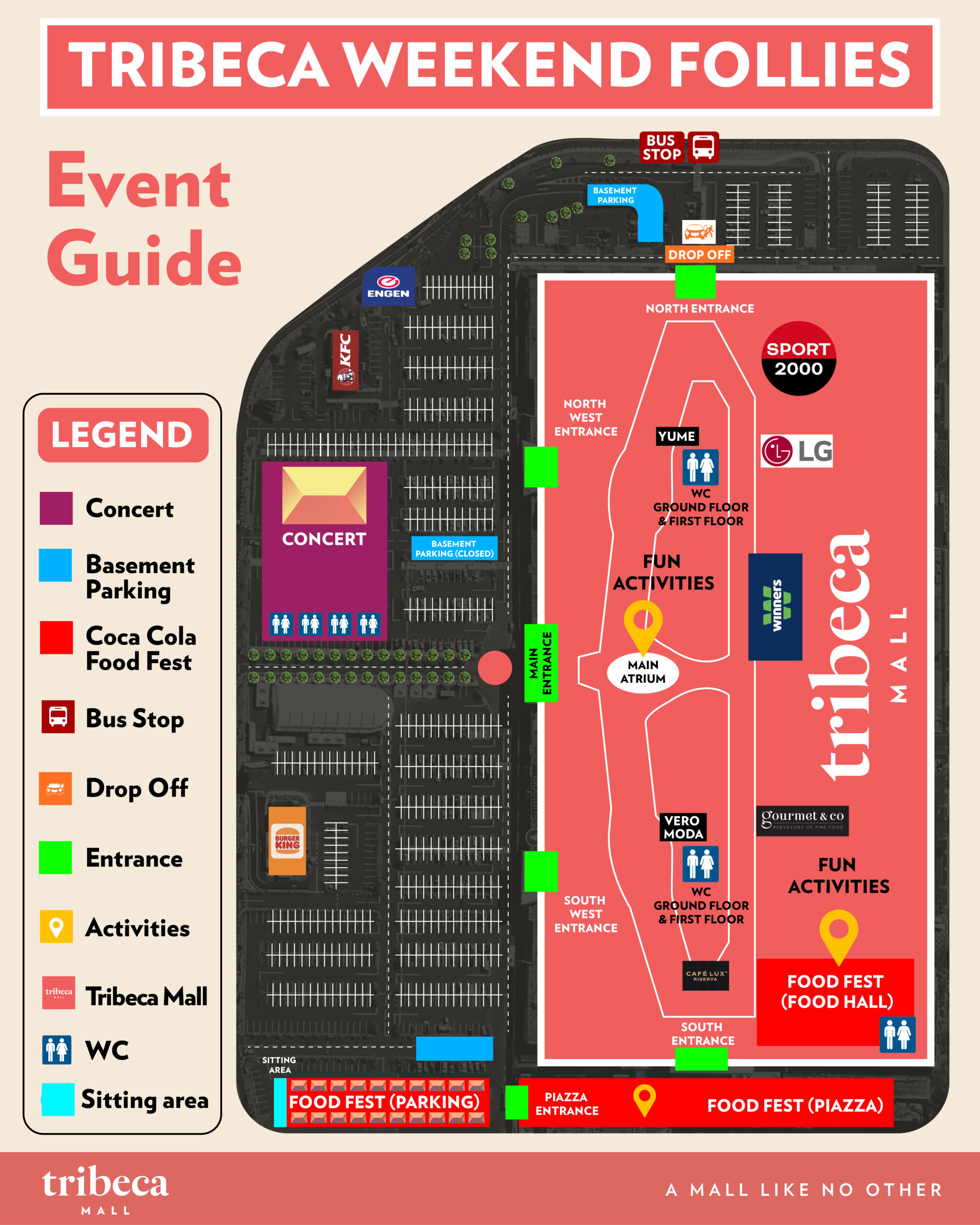 Tribeca Weekend Follies 02-03 Aug - Tribeca Mall